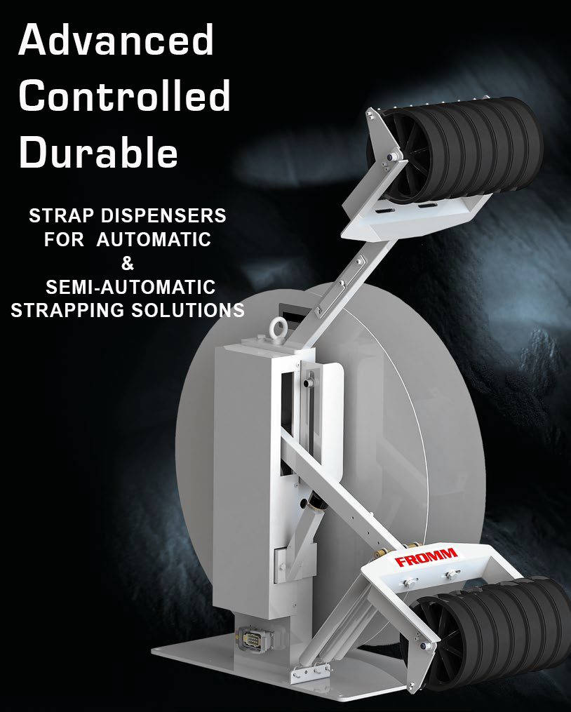 Strapping Dispensers | Steel, Poly or Cord Strapping | FROMM Packaging